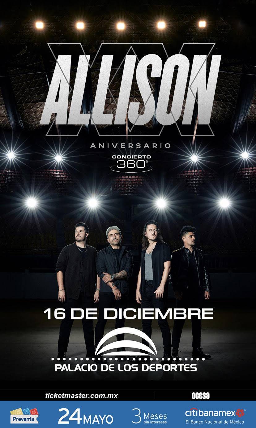 Allison festejará 20 años de carrera con especial concierto ...