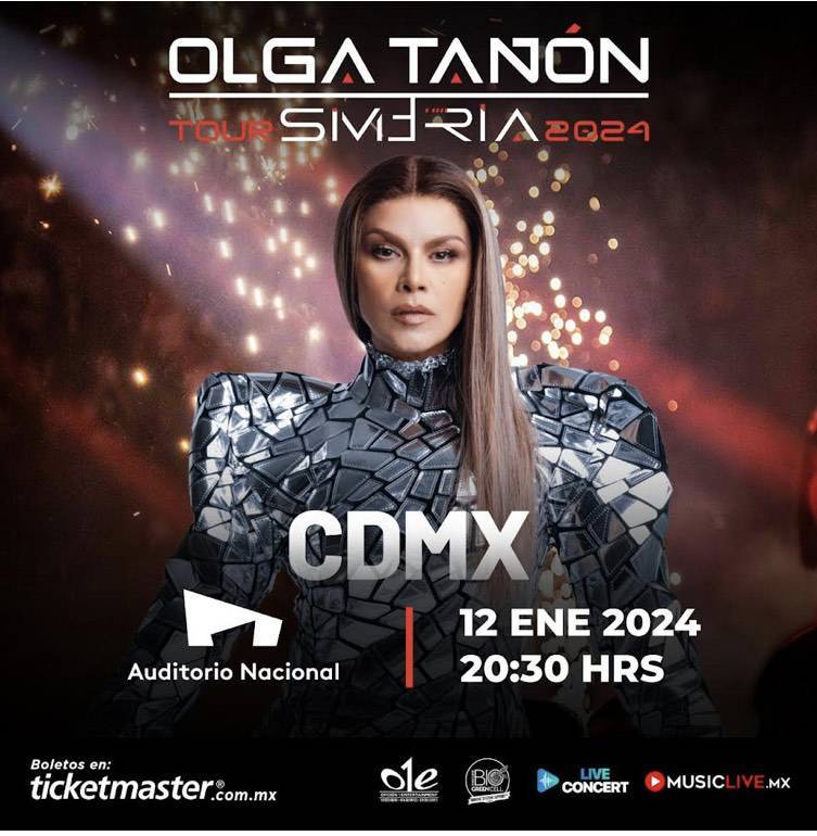 Olga Tañón regresa triunfalmente a México en su simetría tour al auditorio nacional ...