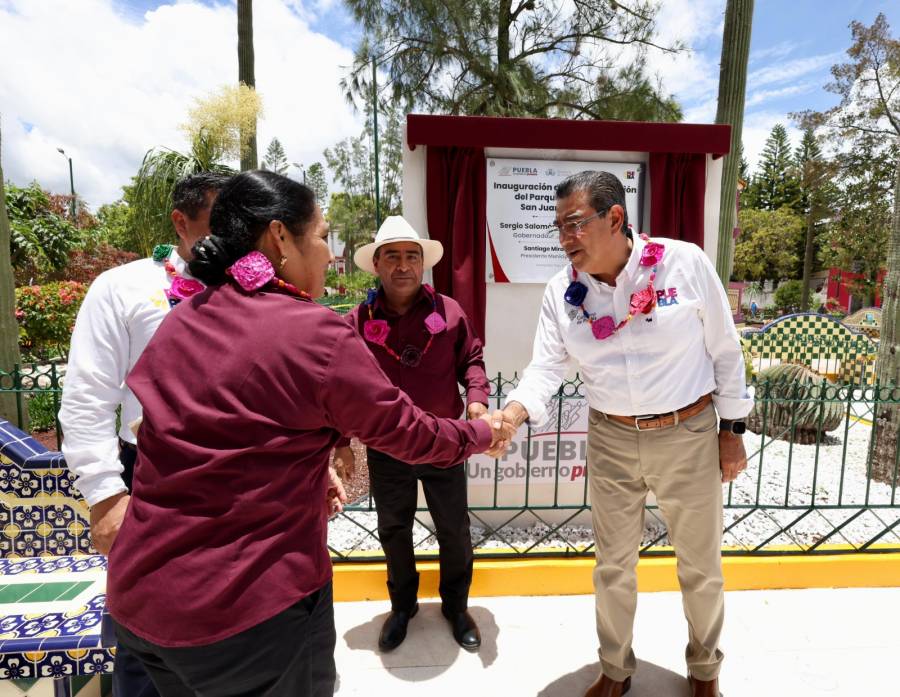 Puebla es unida y próspera: Sergio Salomón - ContraRéplicaPuebla - Noticias