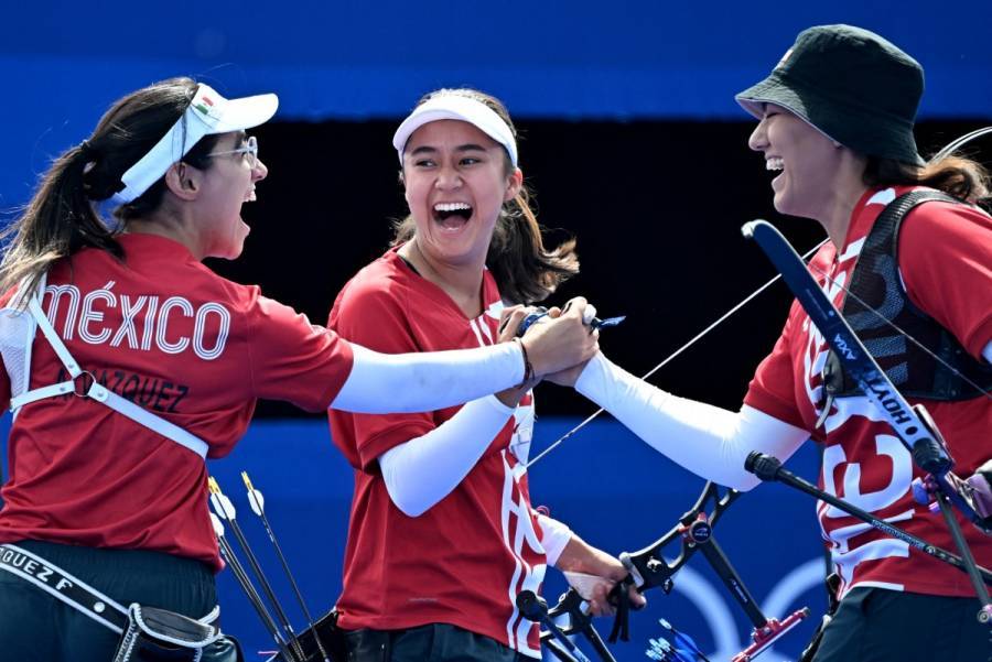 México logra su primera medalla en París 2024 con bronce en tiro con arco - ContraRéplicaPuebla ...