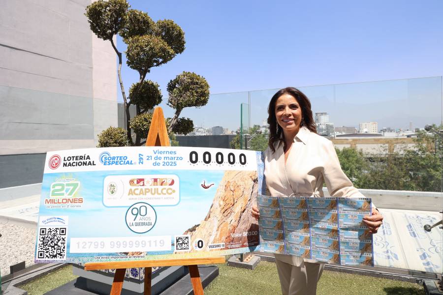 En Puebla develan billete del Sorteo Especial de Lotería 297 ...